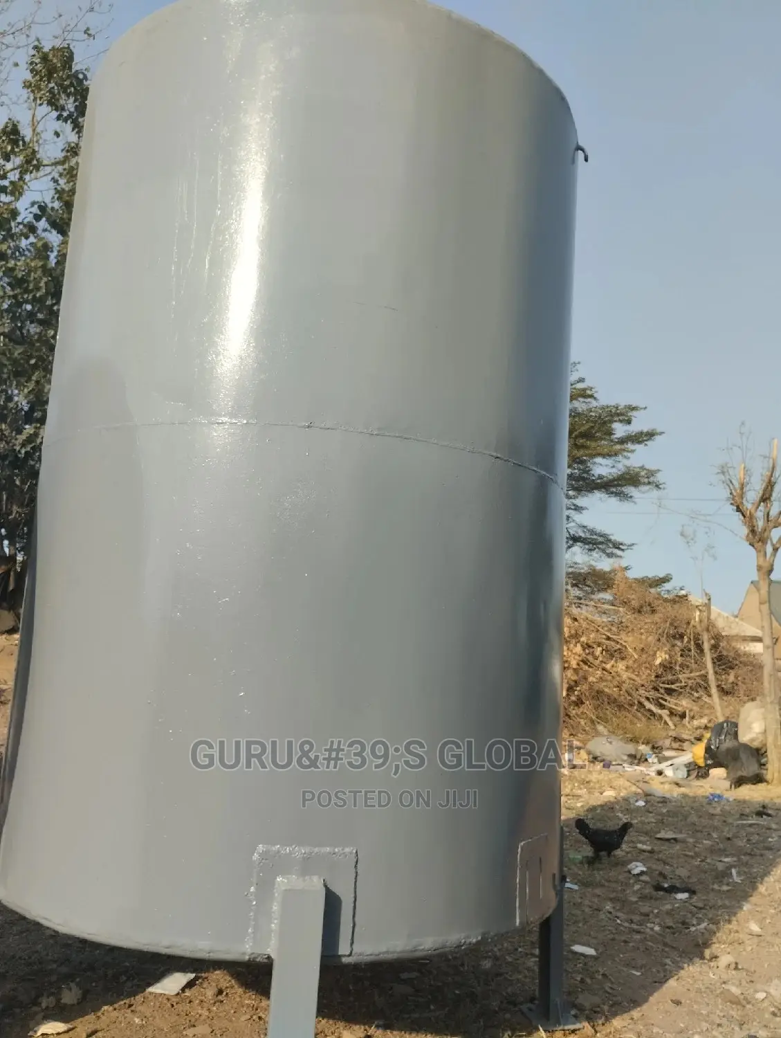 8000litres Vertical Diesel Tank 6mm Thickness for sale - GURU's global ...