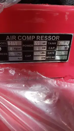 Original Air Compressor 300litres in Ajah - Manufacturing Equipment ...