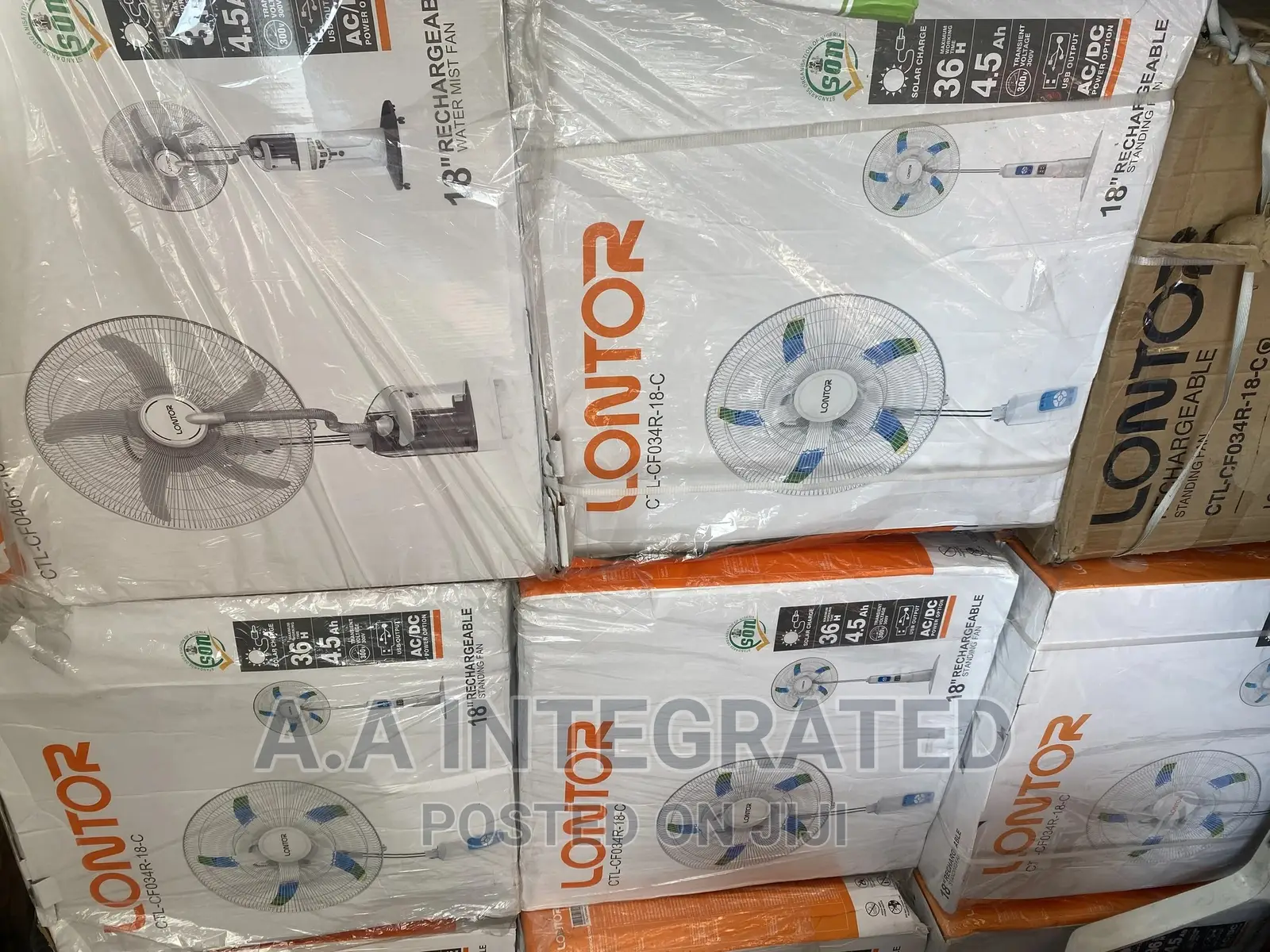 Lontor Rechargeable Standing Fan in Lagos Island (Eko) - Home ...