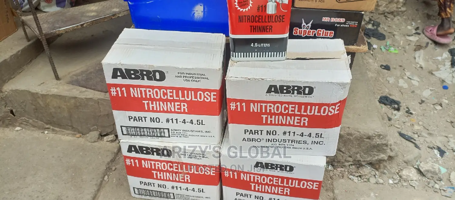 Abro Thinner 4.5ltr in Lagos Island (Eko) - Building Materials ...