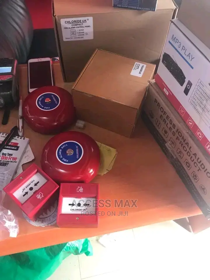 Safe Equipment Smoke Detector. Sounder Bell Break Glass. in Lagos ...