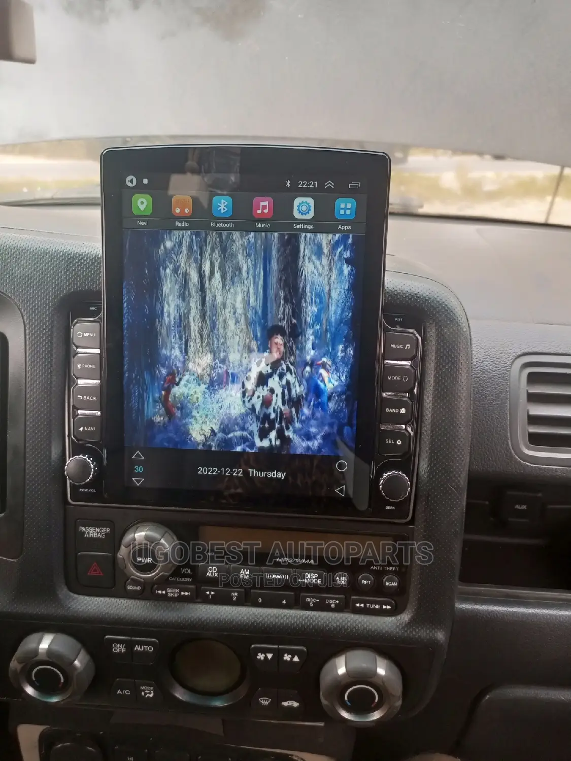 Honda Ridgeline Tesla Screen Wit Gps Navigation System (Map) in Ikeja ...