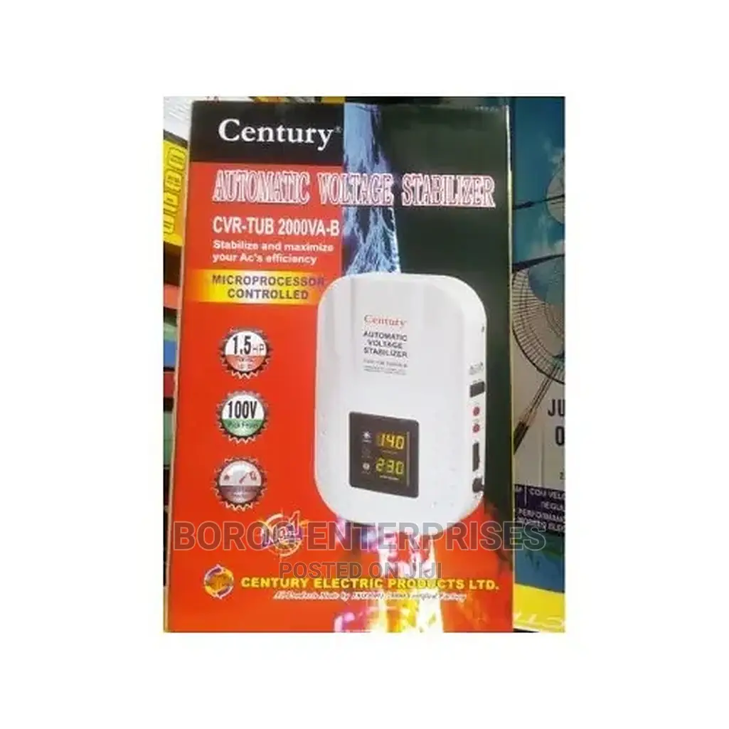 Century 2000va Wall Mount Automatic Voltage Ac Stabilizer in Ikeja ...