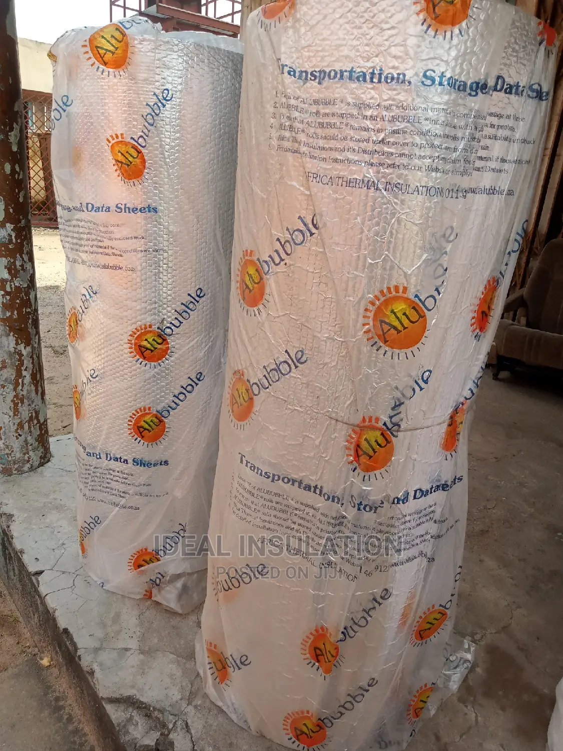 Double Sided Alububble Insulation. 1.25m X 40m in Mushin - Building ...