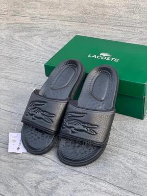 Original Lacoste Crocs Synthetic Logo Slides Available in Lagos Island ...