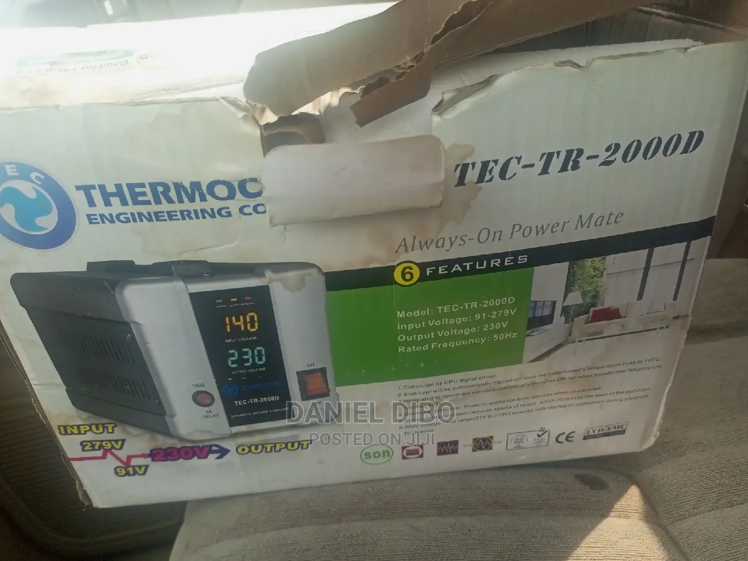 Thermocool Stabilizer 2000 Watt in Ikeja - Electrical Equipment, Daniel ...