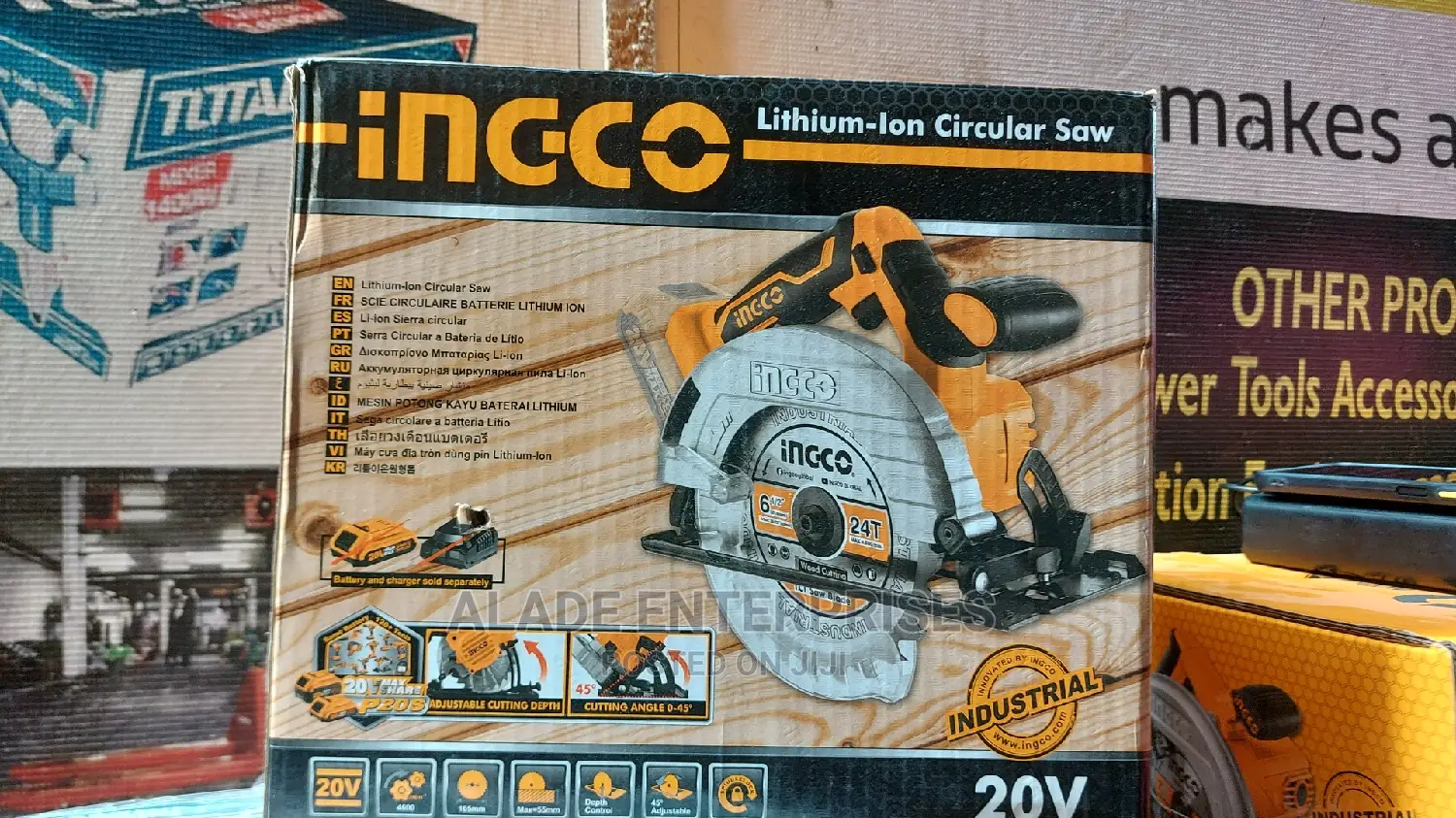 Ingco Cordless Circular Saw 20V in Lagos Island (Eko) - Electrical Hand ...