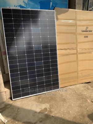 650w Canadian Solar Panels Available in Gwarinpa - Solar Energy, Ndc ...