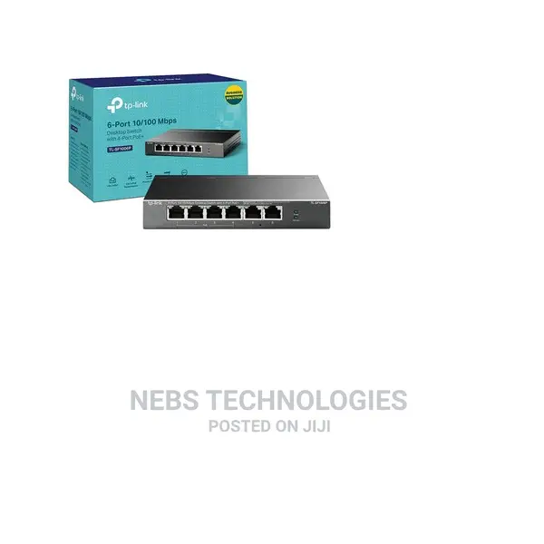 Tp-Link 6-Port 10/100mbps Desktop Switch With 4-Port Poe+ in Ikeja ... Tp-Link 6-Port 10/100mbps Desktop Switch With 4-Port Poe+ in Ikeja ...