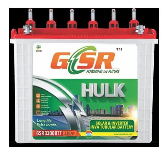 GSR 33008TT 330ah/12v Tall Tubular Battery in Ojo - Electrical ...