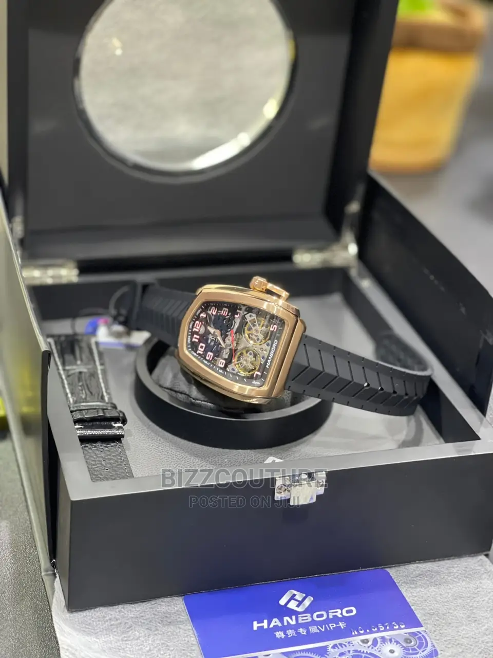 Original HANBORO Rubber Strap Watch Available in Store in Lekki ...