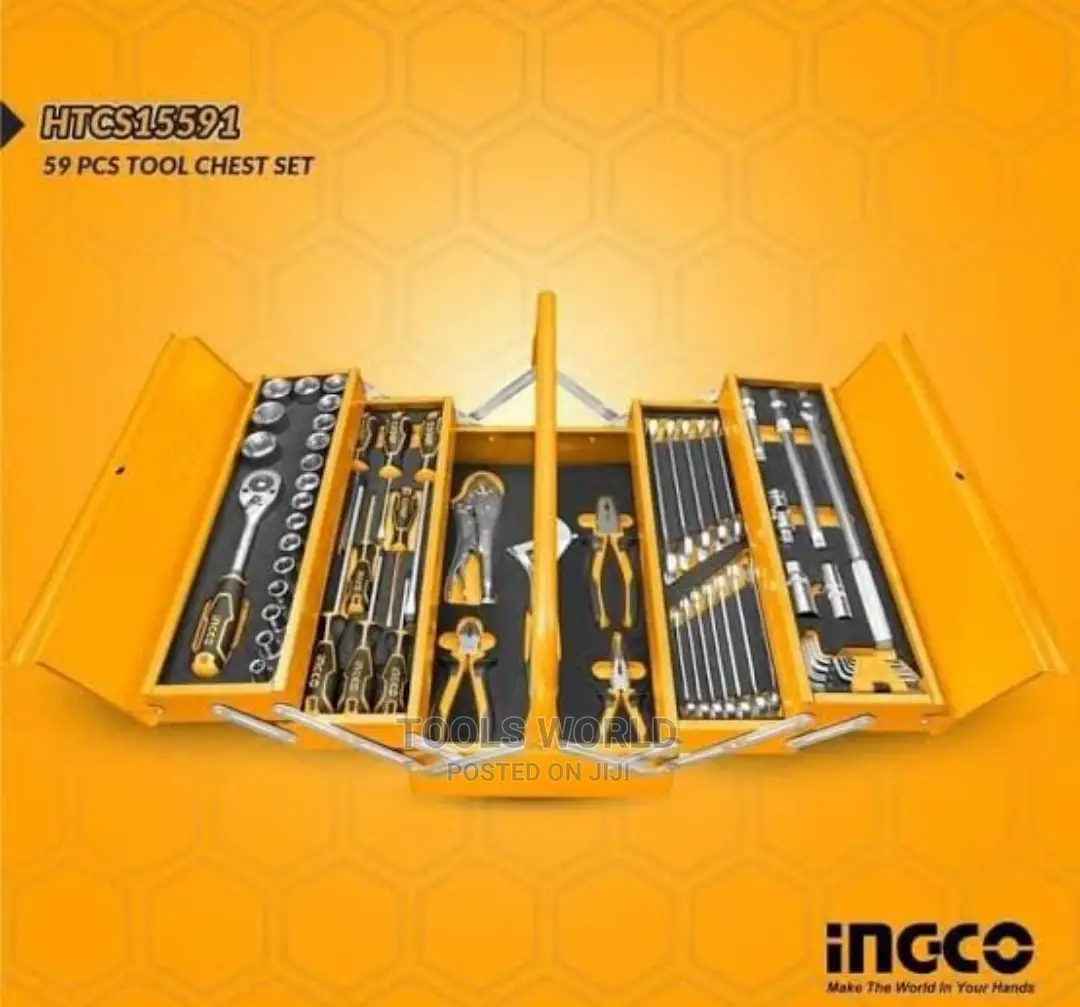 Ingco Industrial 108pcs Tool Chest Set (Htcs15591) in Lagos Island (Eko ...