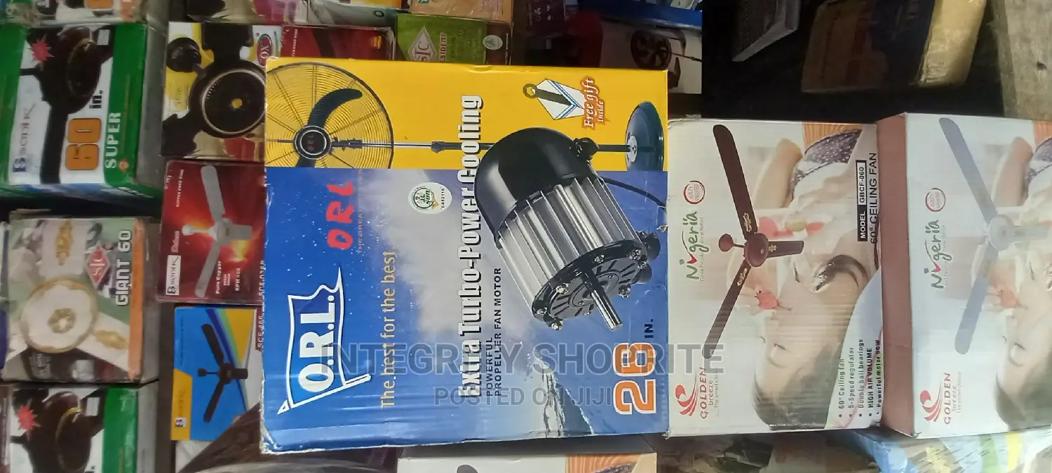 Orl 26 Inch Industrial STANDING Fan - 2BLADE - BLACK in Lagos Island ...