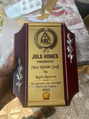 Plaques Awards in Nigeria for sale Prices on Jiji.ng