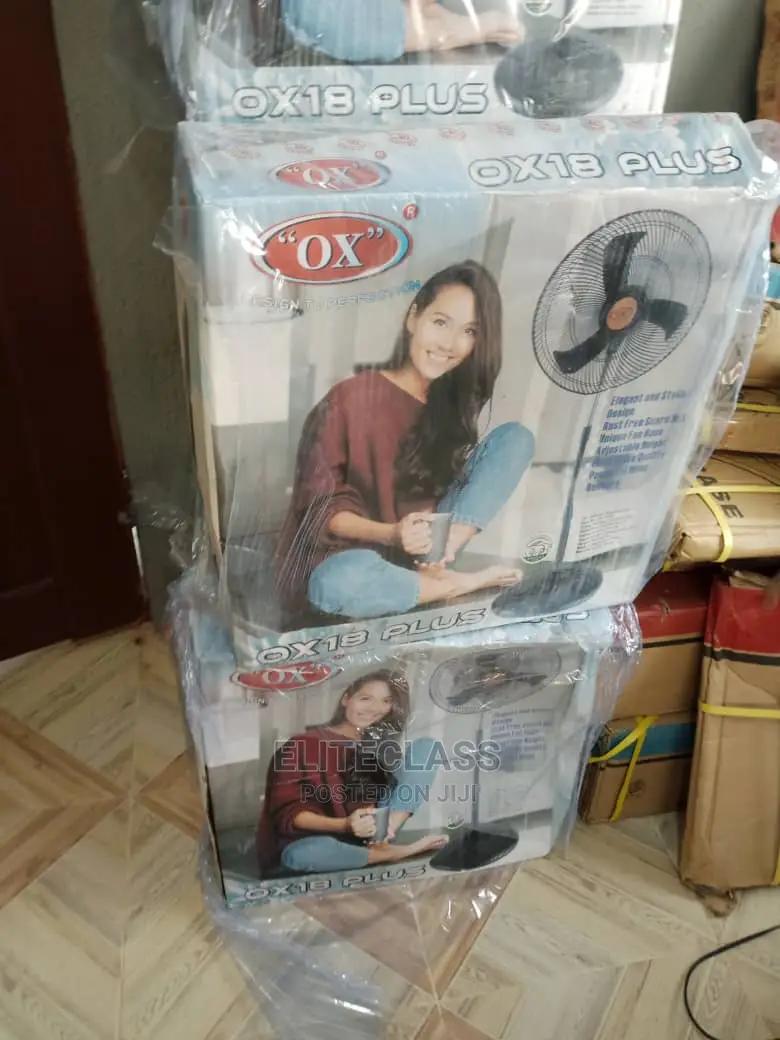 Ox Plus 18 Inch Stand Fan in Abule Egba - Home Appliances, Eliteclass ...