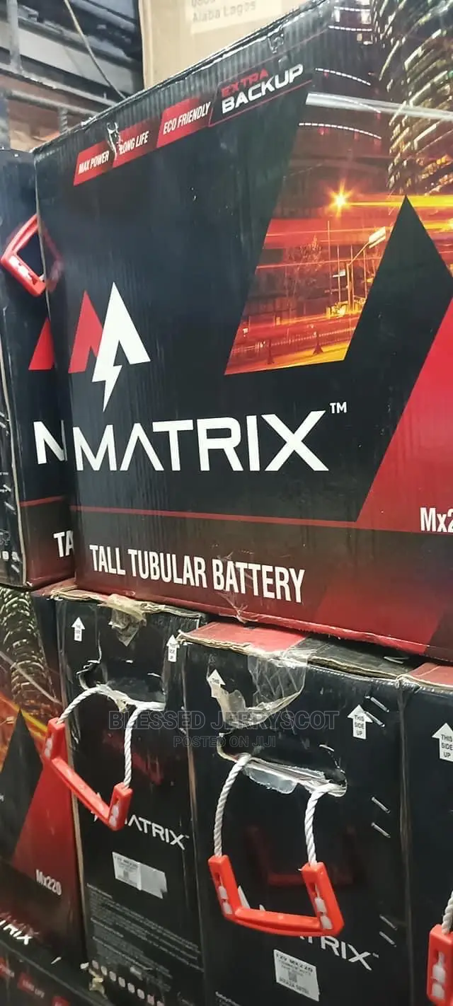 Matrix Tubular Solar Battery 220AH, 12V Available in Ajah - Solar ...
