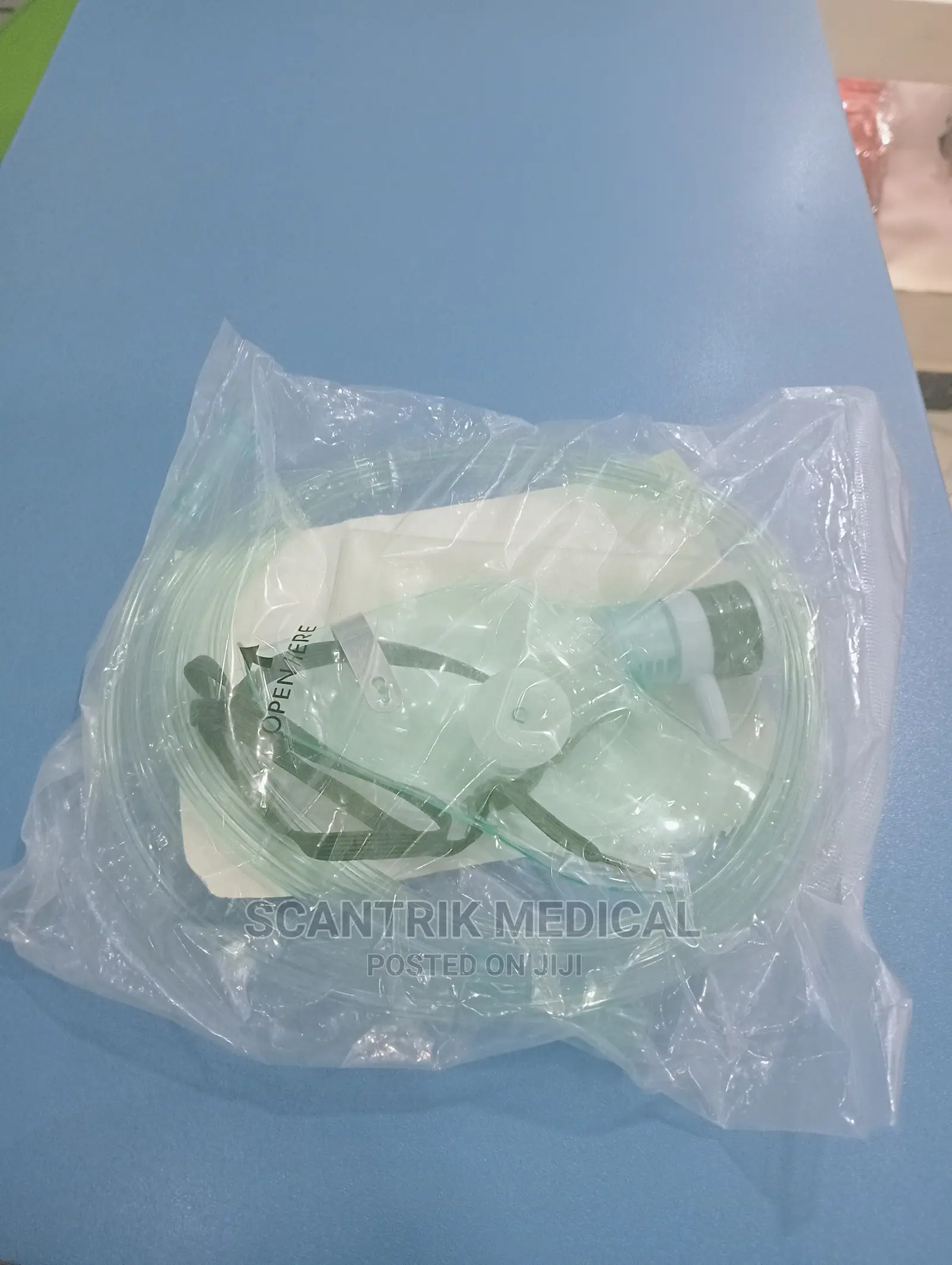 Oxygen Mask With Elastic Strap With 1.6m Oxygen Tubing in Yaba ...