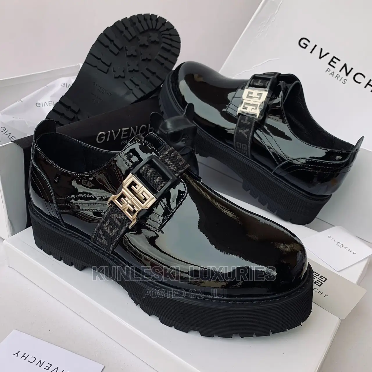 Original Givenchy Paris Chunky Sole Leather Shoe Available in Lagos ...