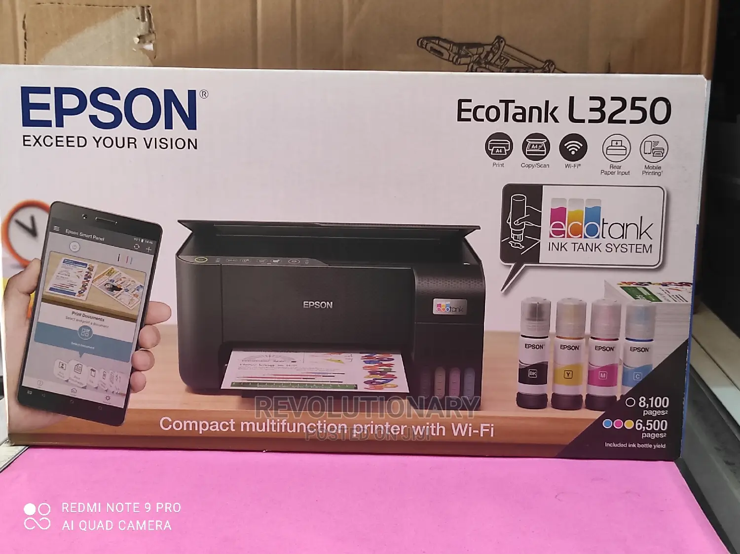 Epson L3250/L3252 Eco Tank Sublimation Printer in Lagos Island (Eko) - Printers & Scanners ...
