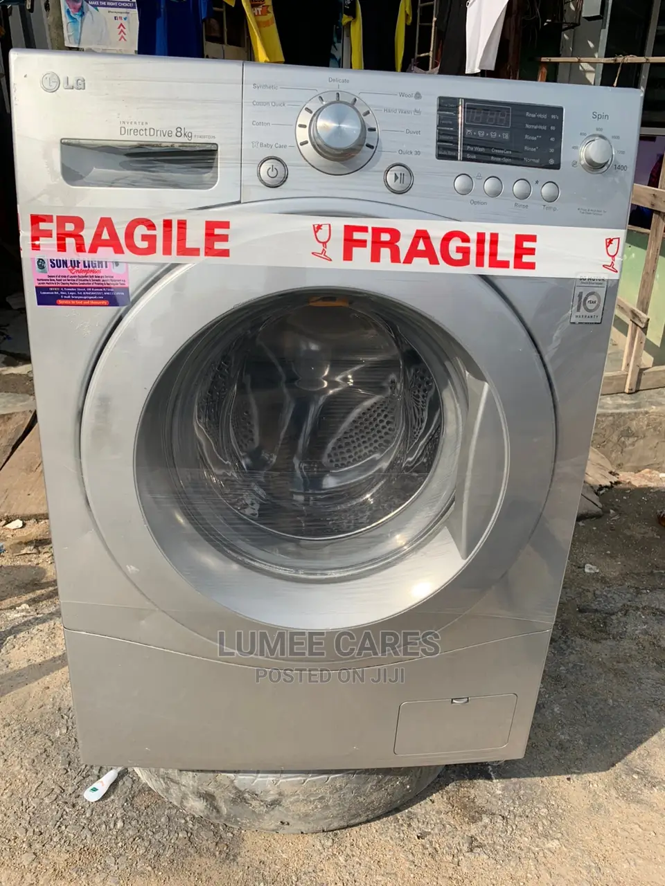 LG 8kg Inverter Washing Machine for sale - Price: ₦ 300,000 on Jiji.ng ...