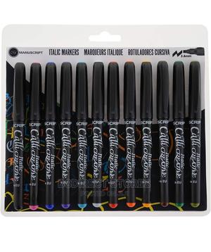 Manuscript Calli-Creative Italic Calligraphy Markers, [12] in Utako ...