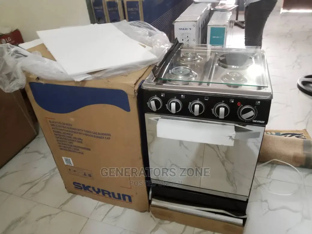 Auto Ignition Skyrun Gas Cooker 3gas+1 Electric GCS-3gie/X in Agbara ...
