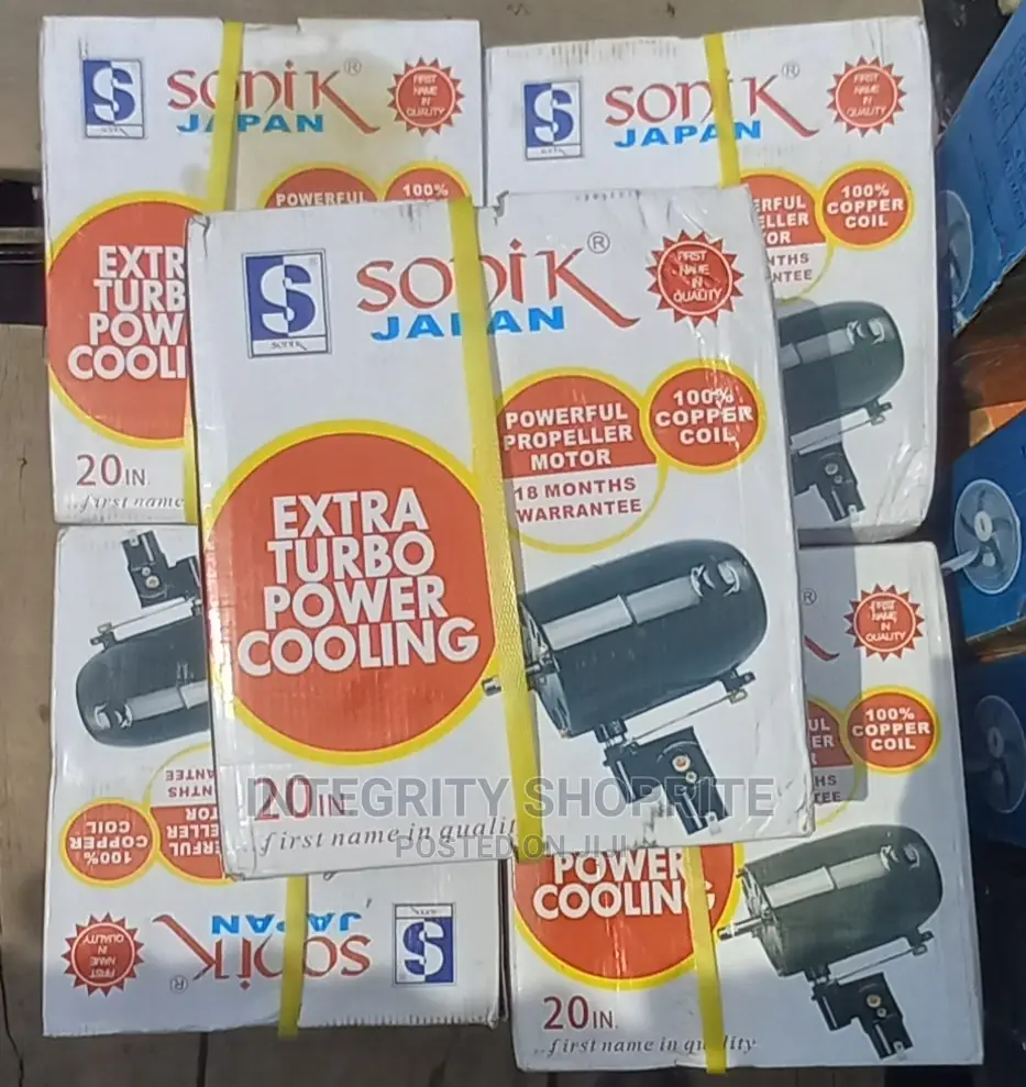 Sonik 20"Inches Wall Fan in Lagos Island (Eko) - Home Appliances, Denis ...