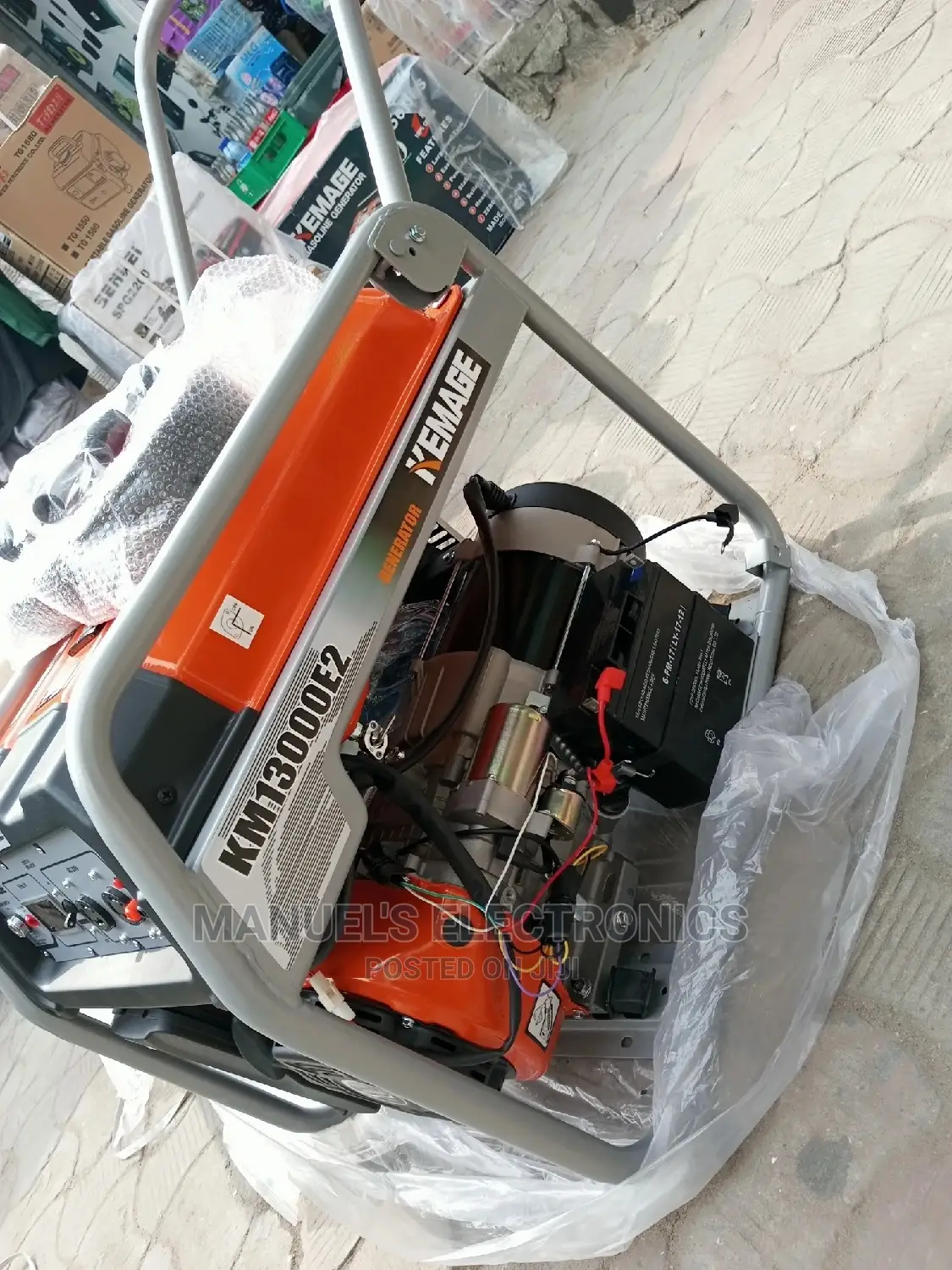 Kemage Remote Control Petrol Generator 100% Copper Coil 13kv in Ojo ...