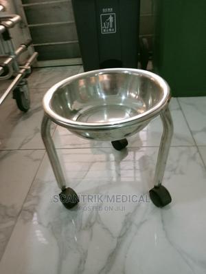 Medical Bowl Stand Trolley- 'Kick-About' Stainless Steel for sale ...