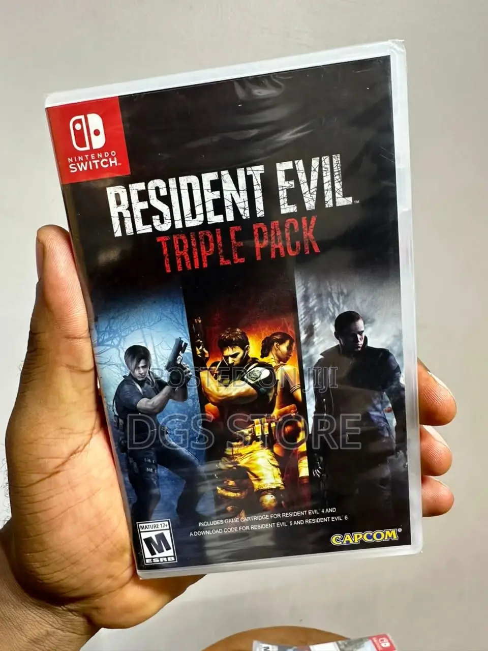 Nintendo Switch Resident Evil Triple Pack Game in Ikeja - Video Games ...