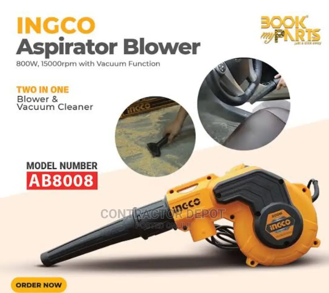 Ingco INDUSTRIAL Vacuum Cleaner And Aspirator Blower 800W for sale ...
