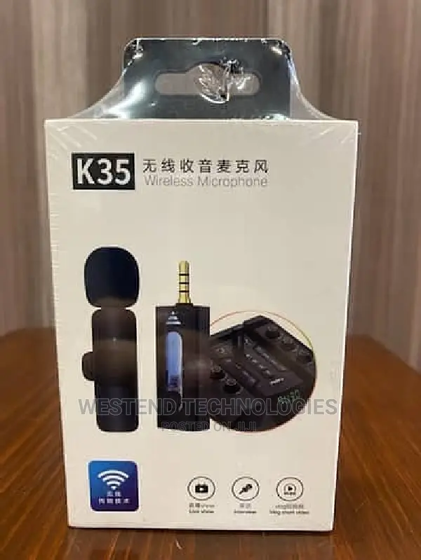 2in1 Universal Double Wireless Microphone With Audio Jack in Ikeja ...