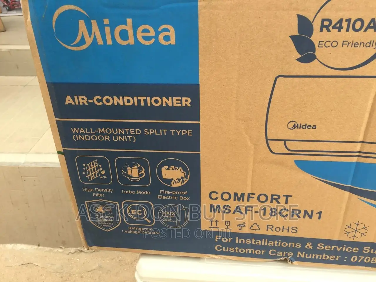 Midea 2hp Low Voltage A/C Copper Condenser. 2years Warranty. in Ojo ...