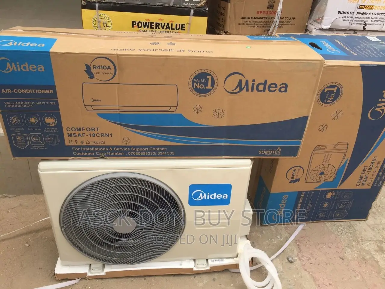 Midea 2hp Low Voltage A/C Copper Condenser. 2years Warranty. in Ojo ...