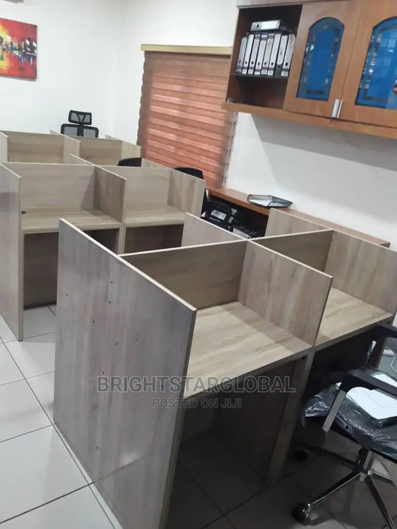 4man Office Workstation Table in Ikeja - Furniture, Brightstar Global ...