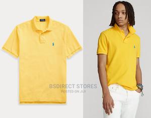 Polo Ralph Lauren Lemon Crush Stretch Mesh Polo Shirt in Utako ...