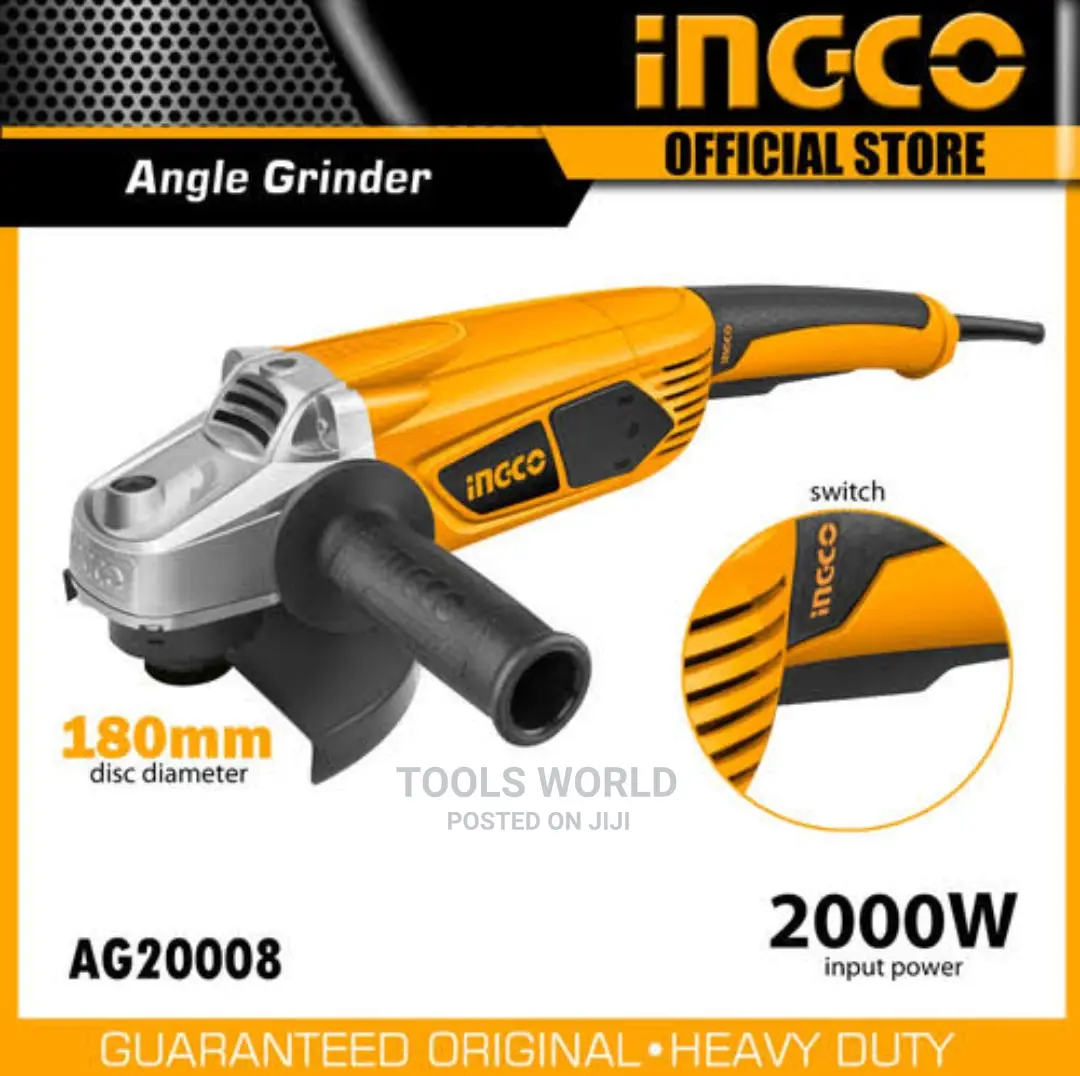 Ingco Angle Grinder 7" 2000w Ag200018 180mm in Lagos Island (Eko ...