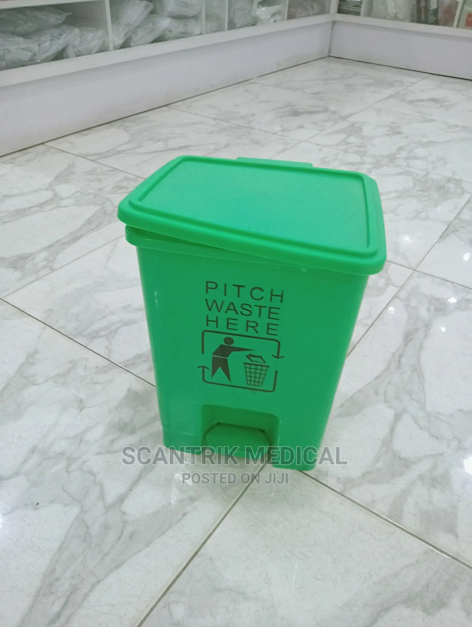 10 Liter Indoor Modern Dustbin Small Trash Can Dust Bin in Gudu ...
