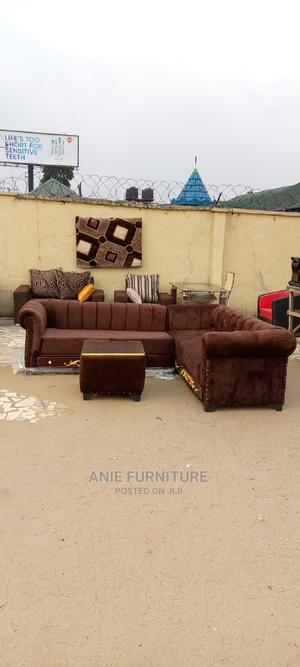 Fabric L Shaped Chair at Affordable Price in Port-Harcourt - Furniture ...
