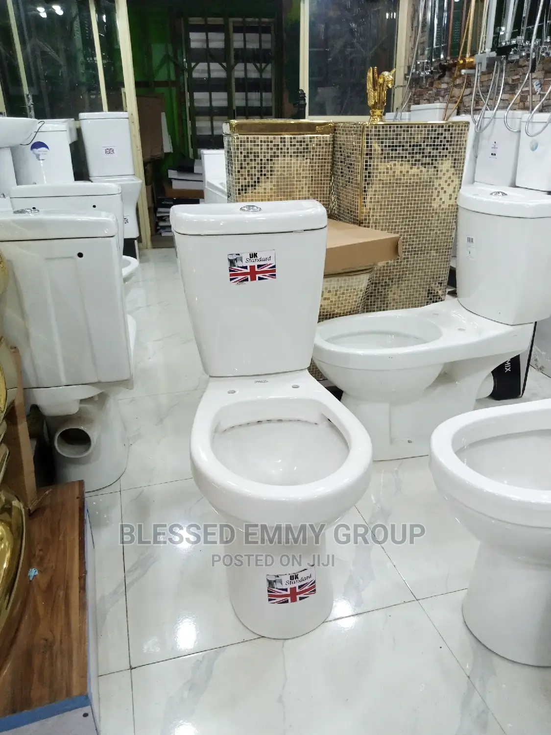 Golden Diamond WC Set With the Wash Hand Basin in Orile - Plumbing ...