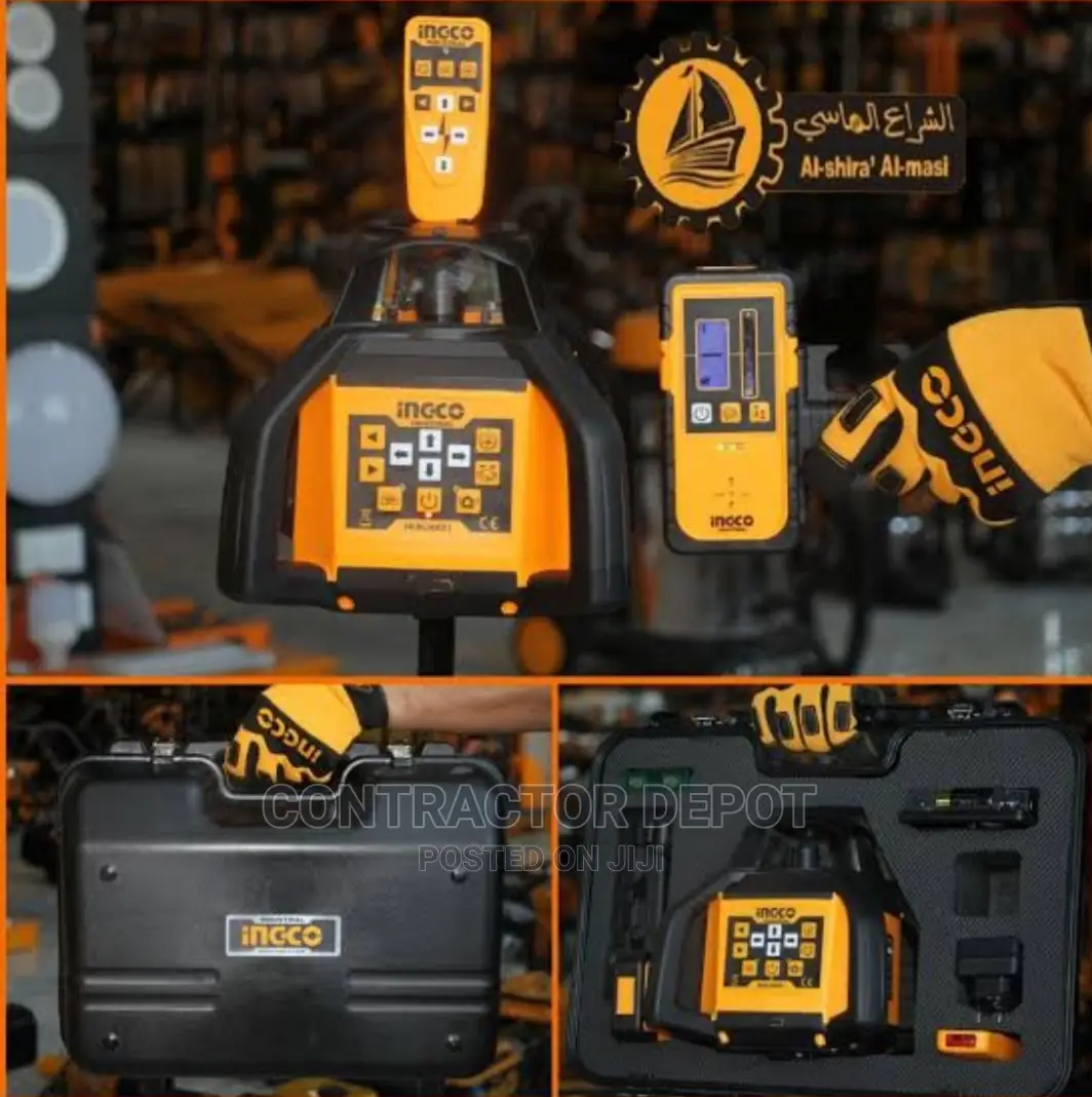 Ingco Self Line Rotary Laser Level Green Laser With Trpod in Lagos ...