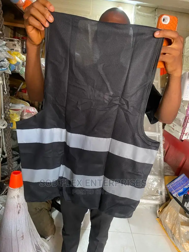 Black Reflective Jacket in Lagos Island (Eko) - Safety Equipment ...