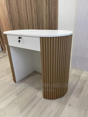 Luxury Vinyl Floor Combination With Fluted Panel Is Powerful in Lekki ...