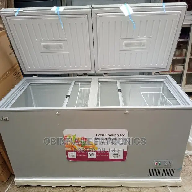 Brand New LG 500L Double Door Chest Freezer/External/Silver/ in Ojo ...