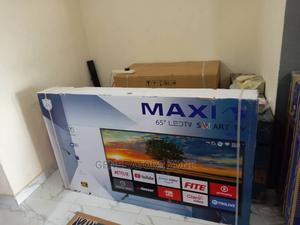 65''-led Smart TV | Maxi Uhd + Appstore+ Youtube ( BLACK) in Amuwo ...