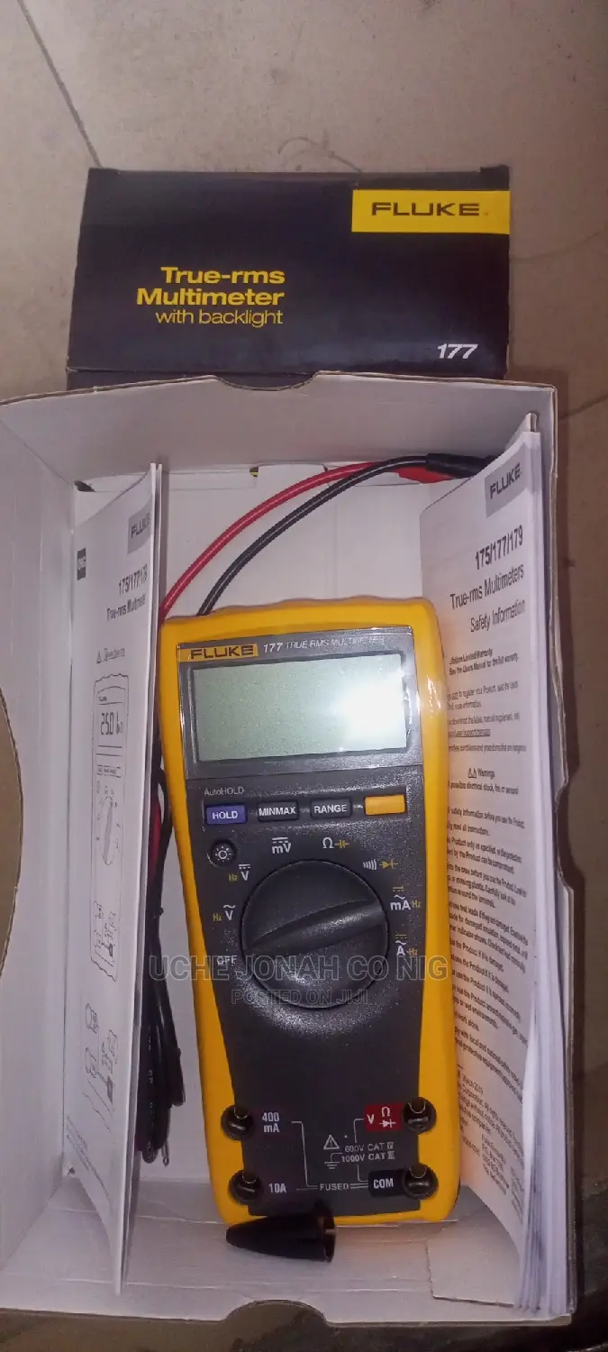 Fluke 177 True Rms Digital Multimeter With Backlight in Port-Harcourt ...
