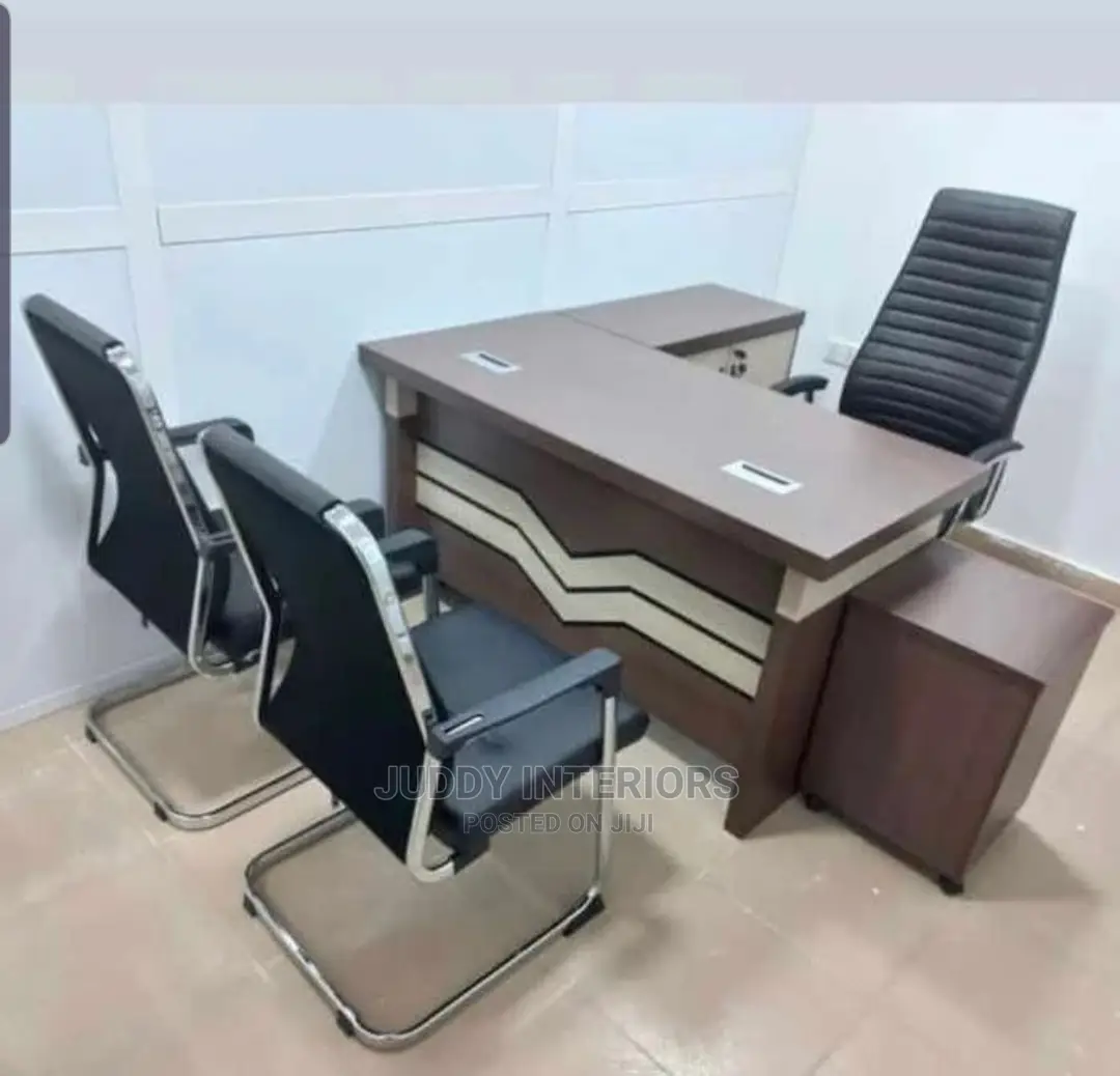 Managers Office Table Set With 3 Chairs in Ajah - Furniture, Juddy ...