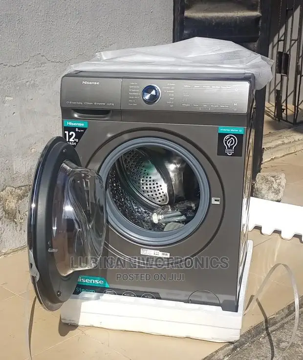 Brand New Hisense 12kg Wash Dryer Automatic Washing Machine in Ojo ...
