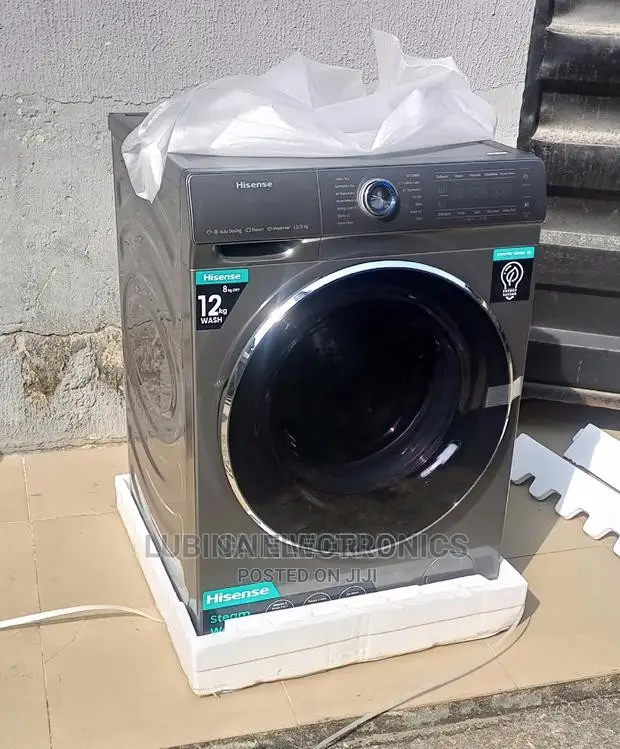 Brand New Hisense 12kg Wash Dryer Automatic Washing Machine in Ojo ...