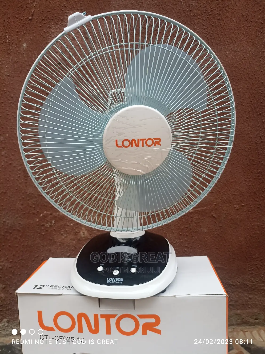 12 Rechargeable Table Fan Lontor in Lagos Island (Eko) - Home ...